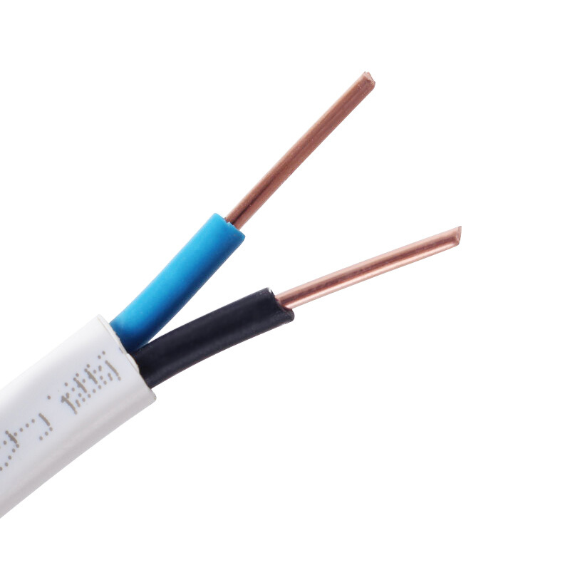 德力西电气/DELIXI ELECTRIC BVVB-2*2.5 护套线 白色 100米/卷 1卷装-纳思达云商